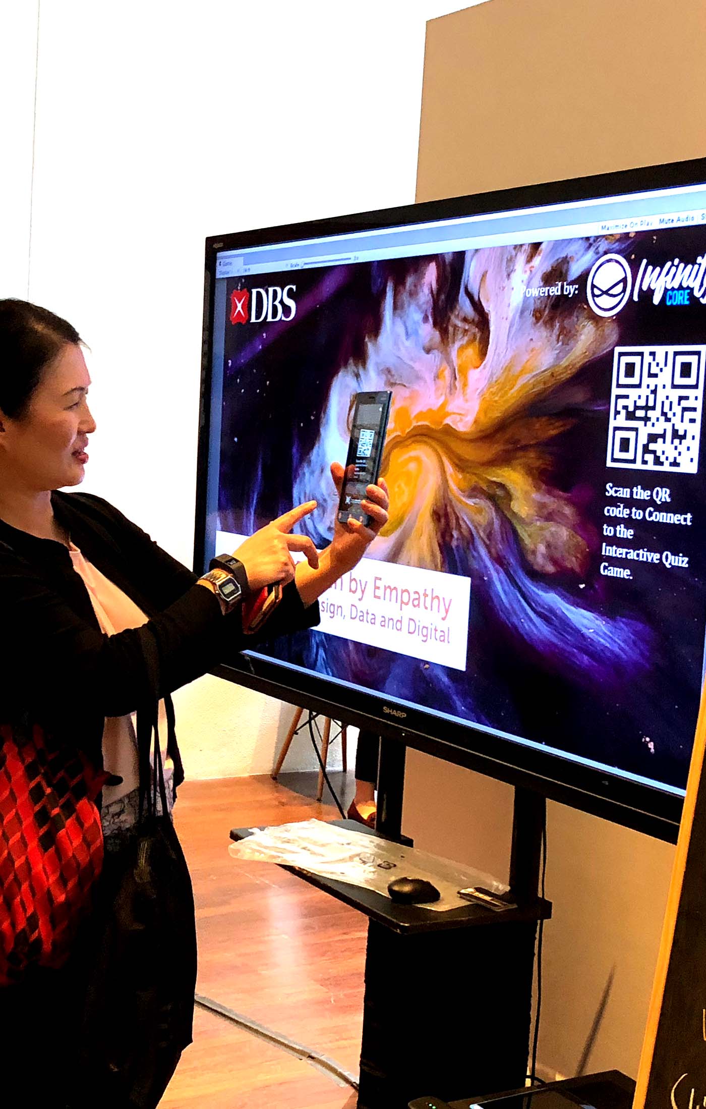 DBS Immersion Day Arena Game - Infinity Core